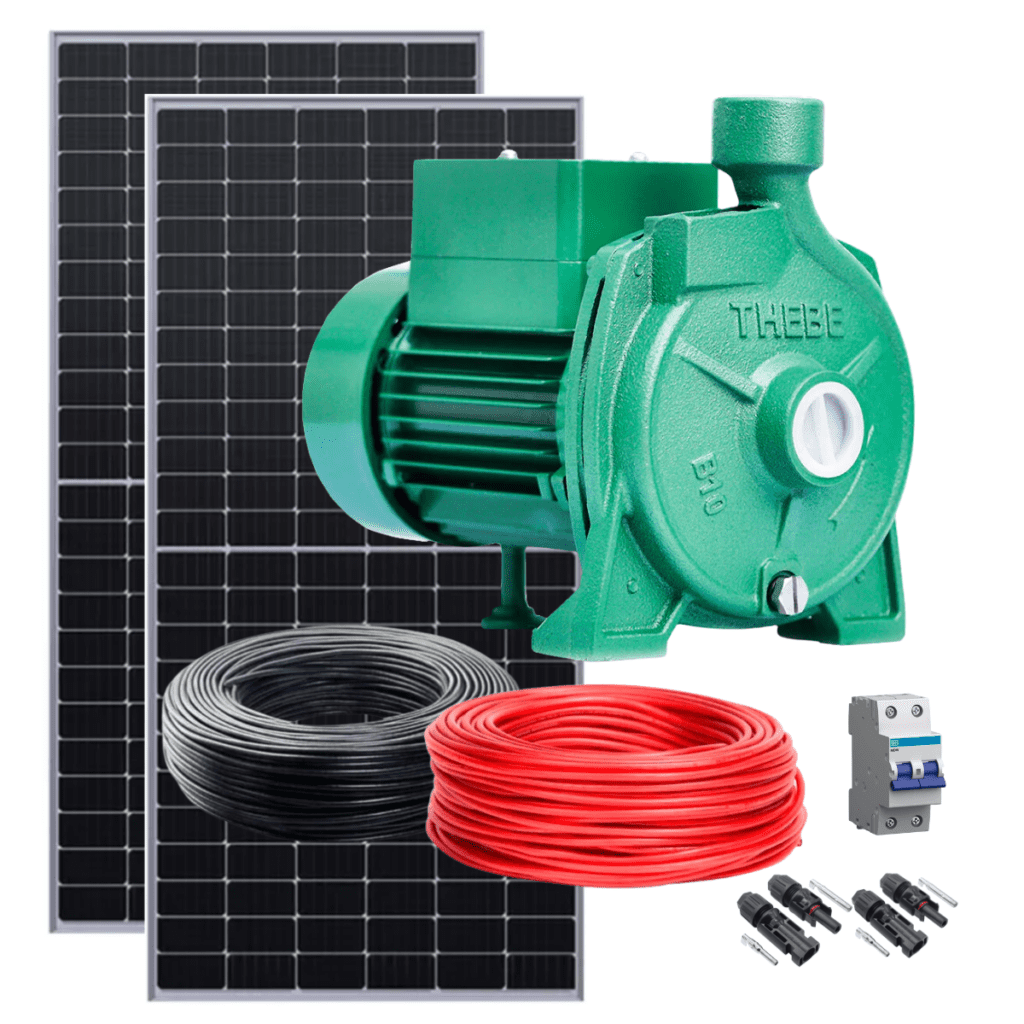 KIT COMPLETO BOMBA SOLAR B10 560W IP44 THEBE – Tubarão Bombas